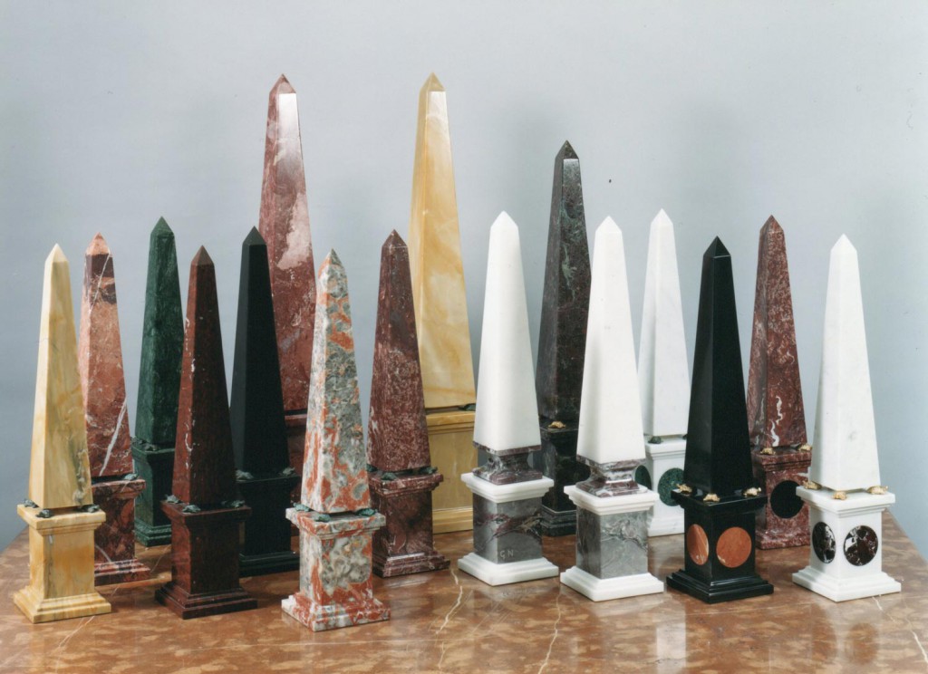 Marble Obelisks - Bazzanti Art Gallery Florence